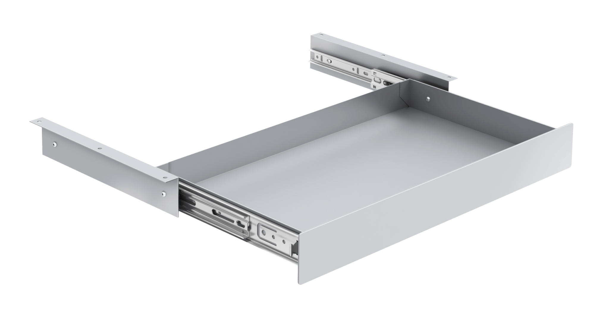 10"D Personal Drawer - Silver | NDI Office Furniture